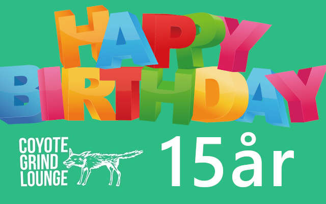 Coyote 15 år – Coyote Grind Lounge